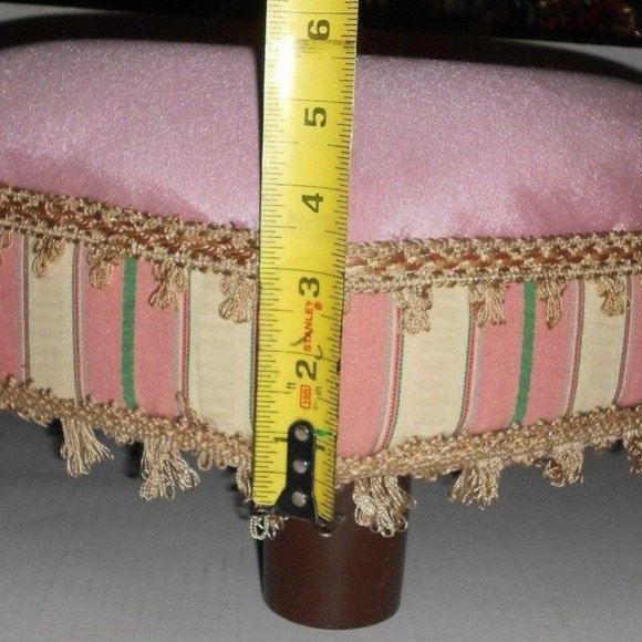 Accents | Vintage Rare Heart Shape Pink Sexy Fabric Fancy Fashion ...